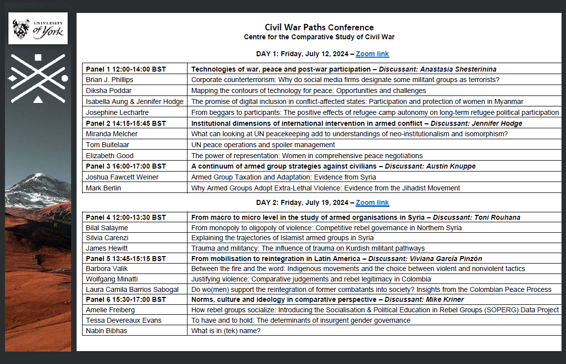 2023-2024 Civil War Paths Annual Conference - Civil War Paths