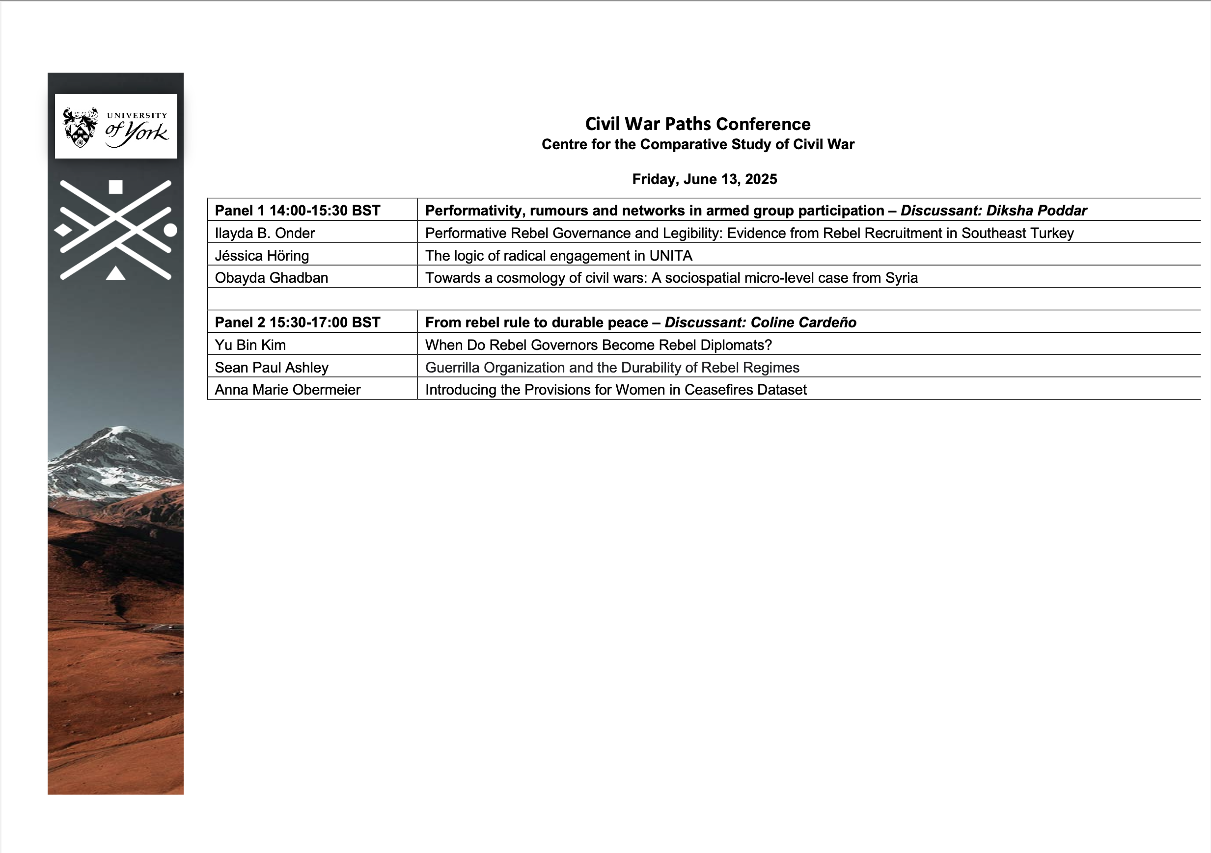 2024-2025 Civil War Paths Annual Conference - Civil War Paths